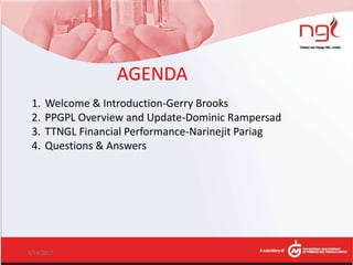 TTNGL APO Roadshow | PPT
