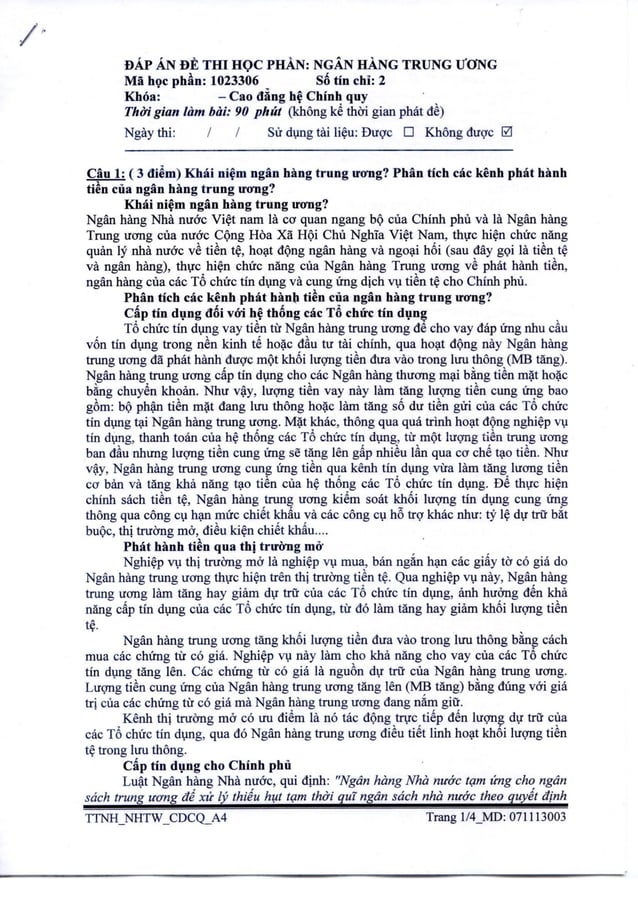 Ttnh nhtw cdcqa4 | PDF