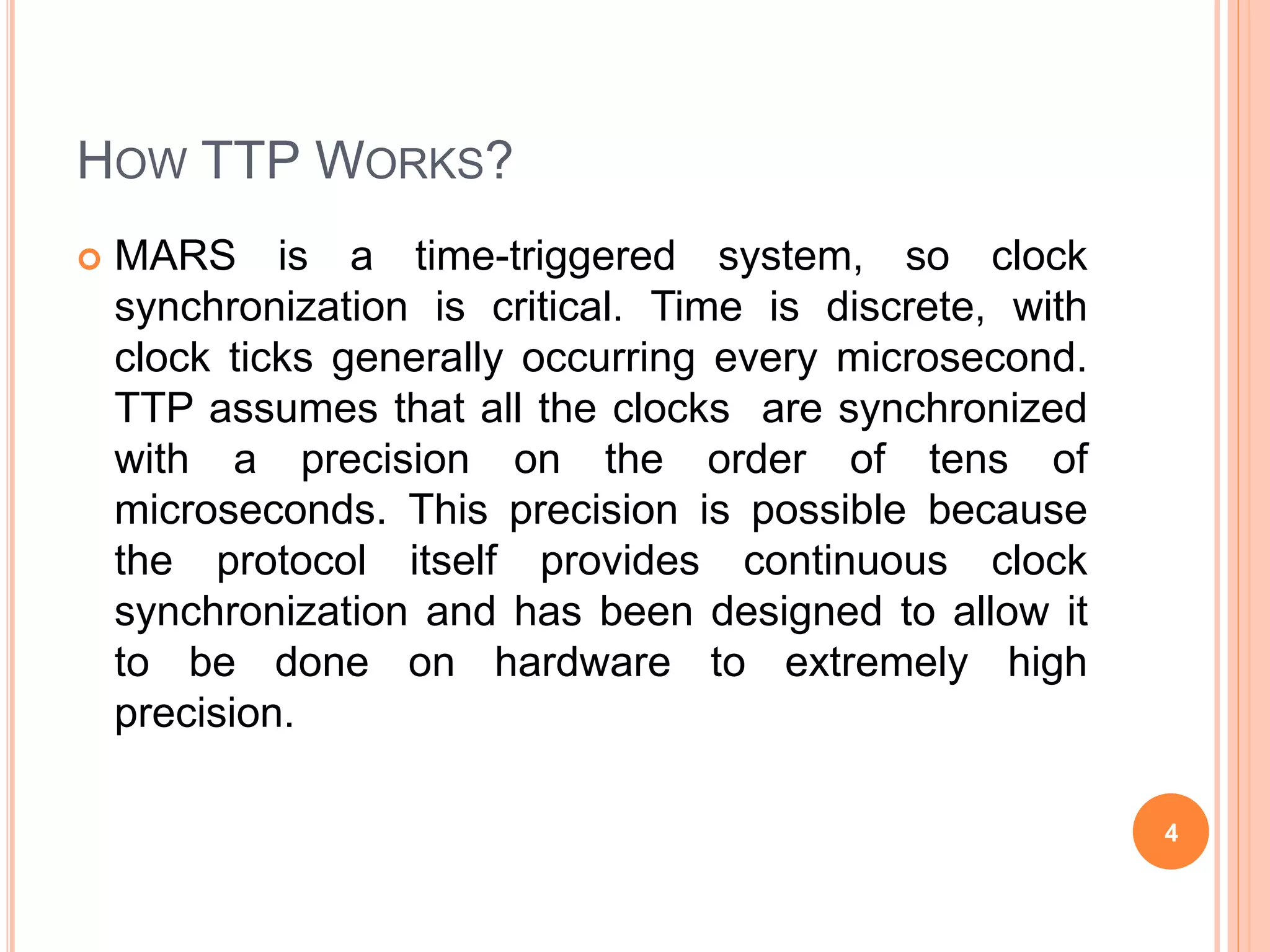 Time Triggered Protocol | PPT