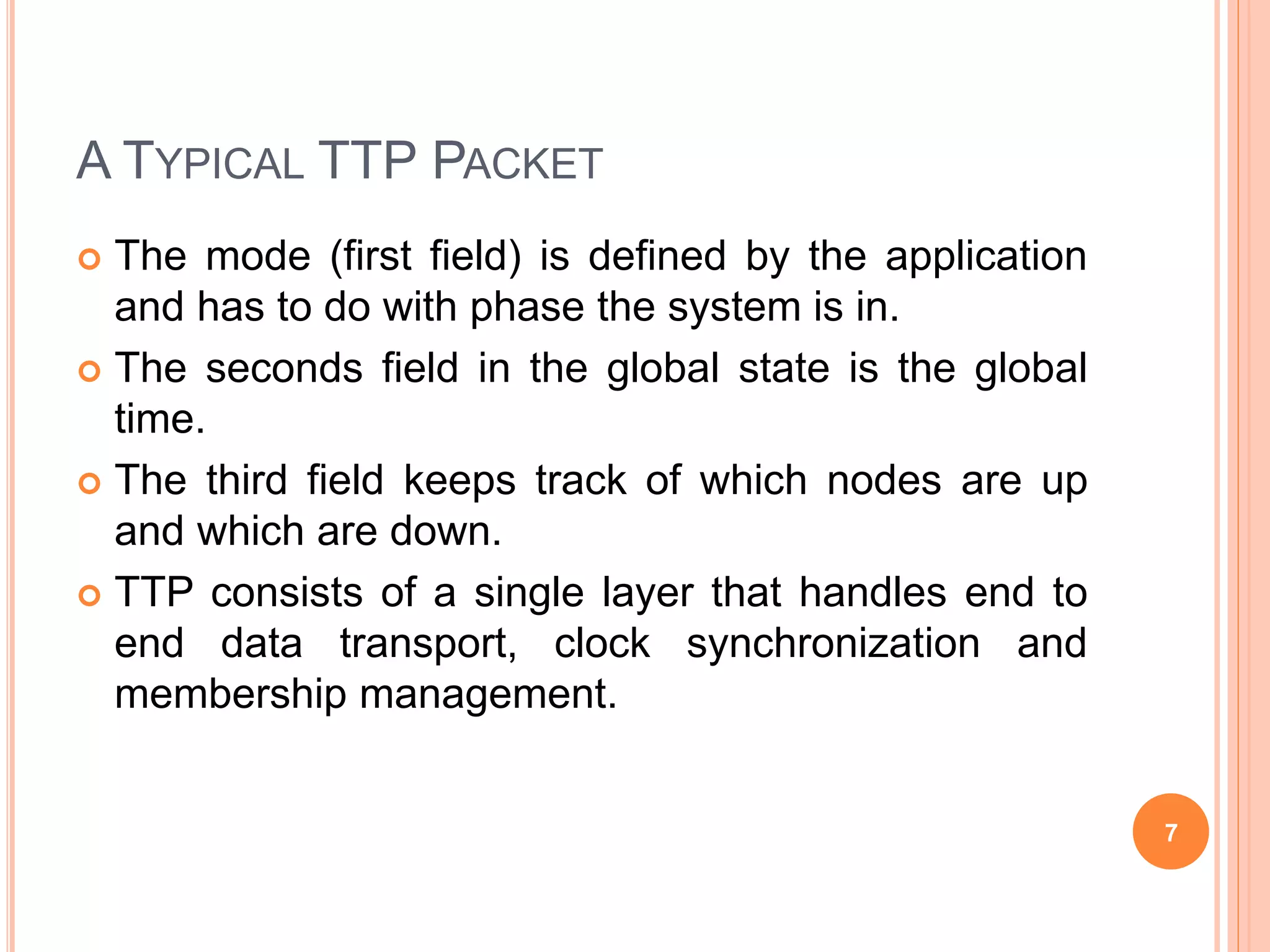 Time Triggered Protocol | PPT