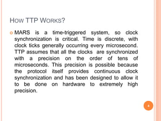 Time Triggered Protocol | PPT