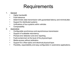 automtoive embedded flexray in embedded systems | PPT