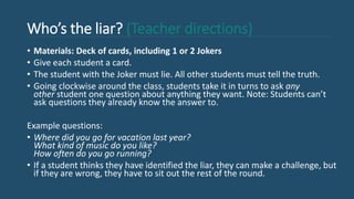 Part 3: General Activities | PPT