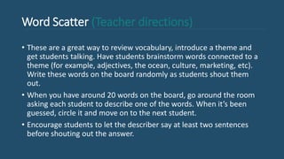 Part 3: General Activities | PPT