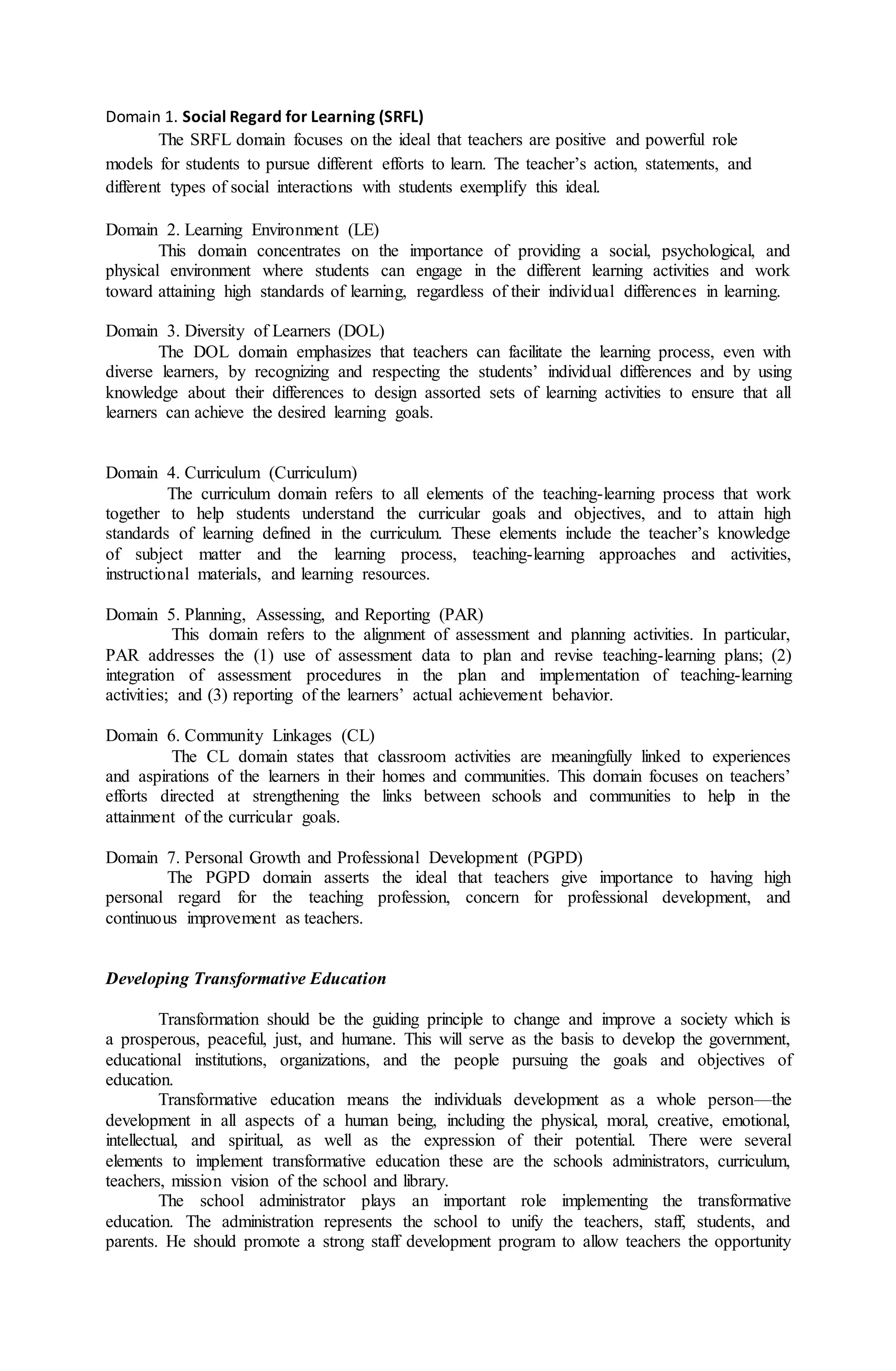 Trends toward Professionalism | DOCX