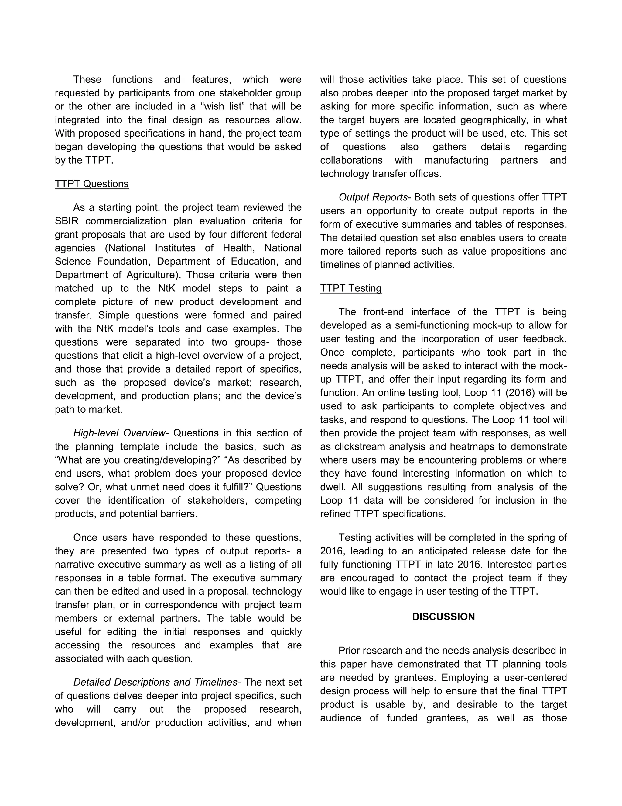 Technology Transfer: Plan for Success | PDF