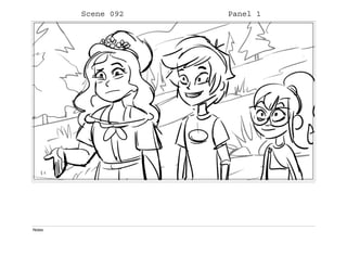 Hailey's On It! Road Trippin' Storyboard Sample 2 | PPT