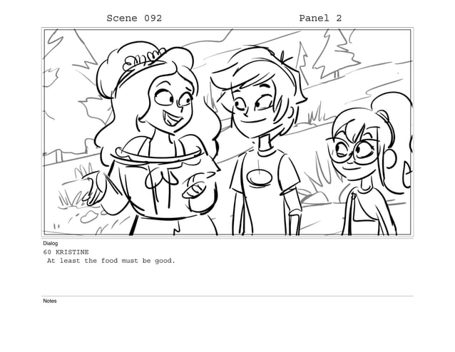 Hailey's On It! Road Trippin' Storyboard Sample 2 | PPT