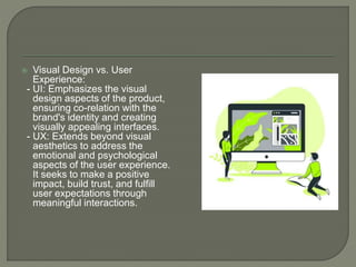 Understanding the difference between UI and UX | PPTX | Technology ...