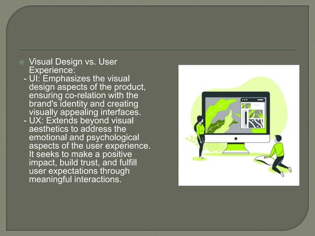 Understanding the difference between UI and UX | PPT Understanding the difference between UI and UX | PPT