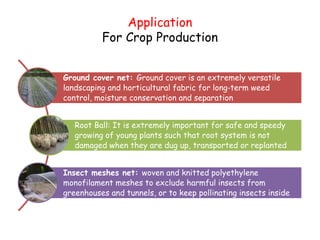 Agrotextiles | PPT
