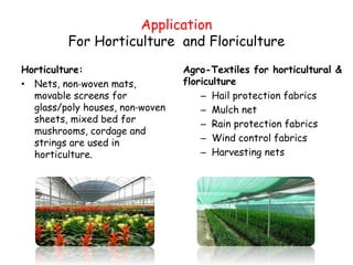 Agrotextiles | PPT