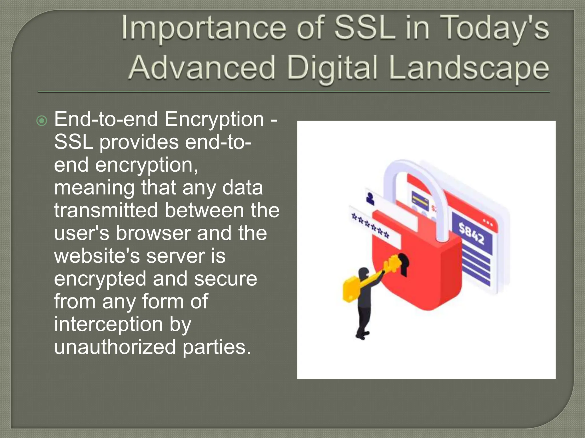 Know the importance of SSL for your website | PPTX