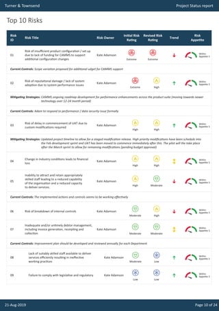 Project status report | PDF
