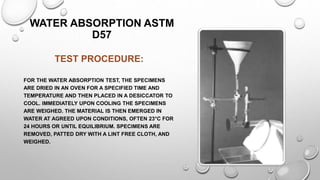 How to test absorbency of a fabric. | PPTX