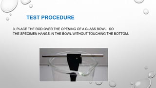 How to test absorbency of a fabric. | PPTX