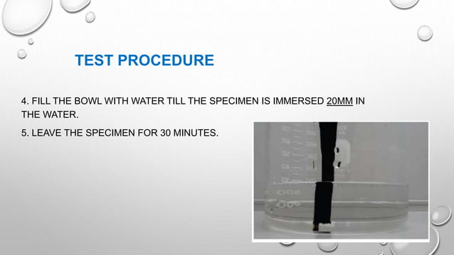 How to test absorbency of a fabric. | PPTX | Hair Care | Beauty