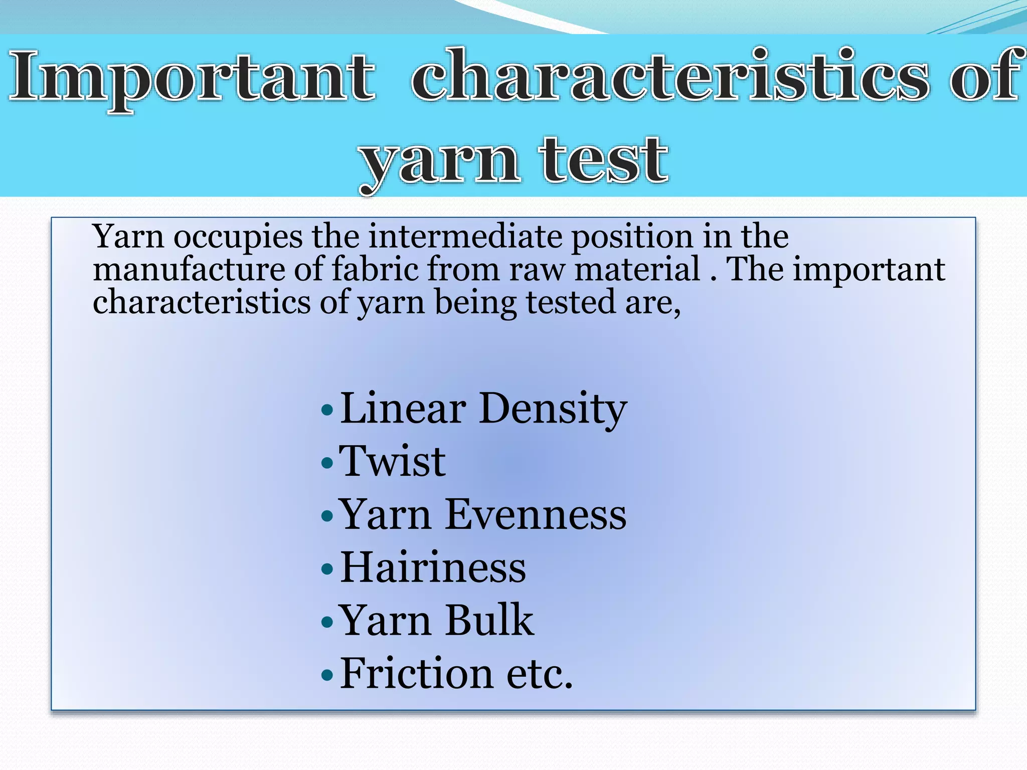 yarn test | PPTX