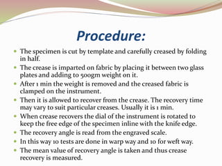 crease Recovery | PPTX