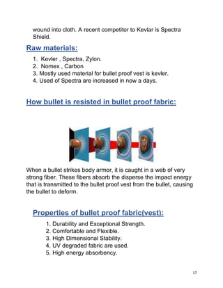 Special fabrics: Properties & Quality control | PDF