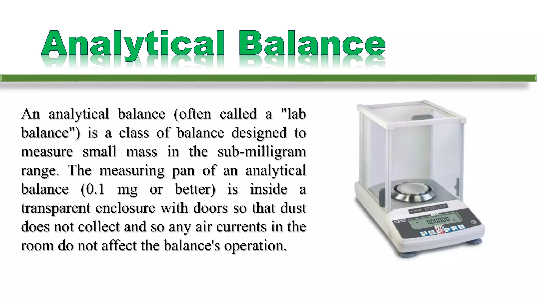 Determination of the Yarn Count by Wrap reel & Analytical Balance | PPTX
