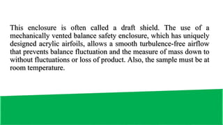 Determination of the Yarn Count by Wrap reel & Analytical Balance | PPTX