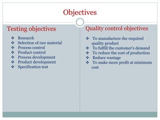 Fabric Testing and quality control | PPTX