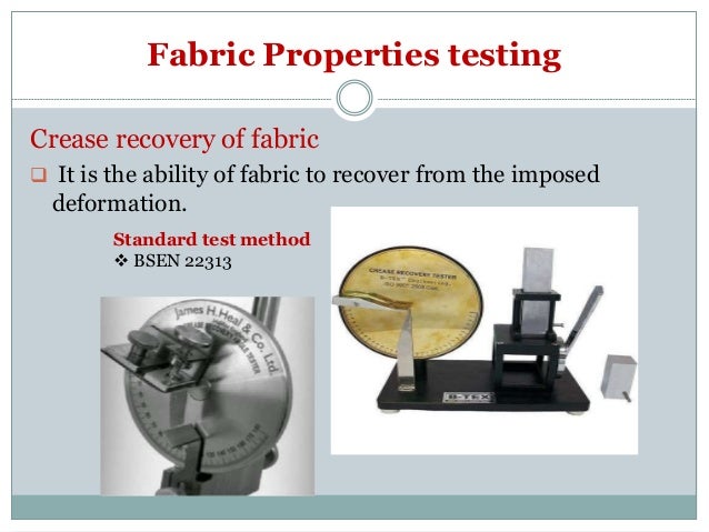 Fabric Testing and quality control