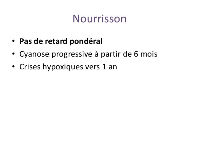 Tétralogie de fallot