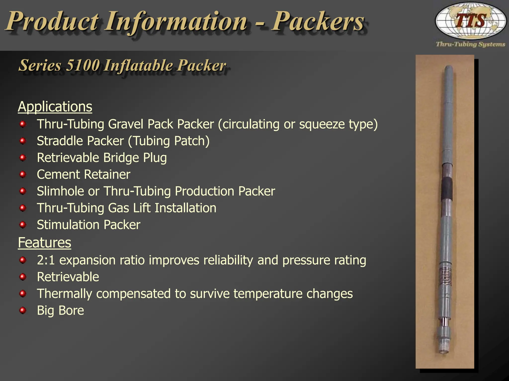 TTS-Gravel Pack System Showing Possibility of installation & pumping ...