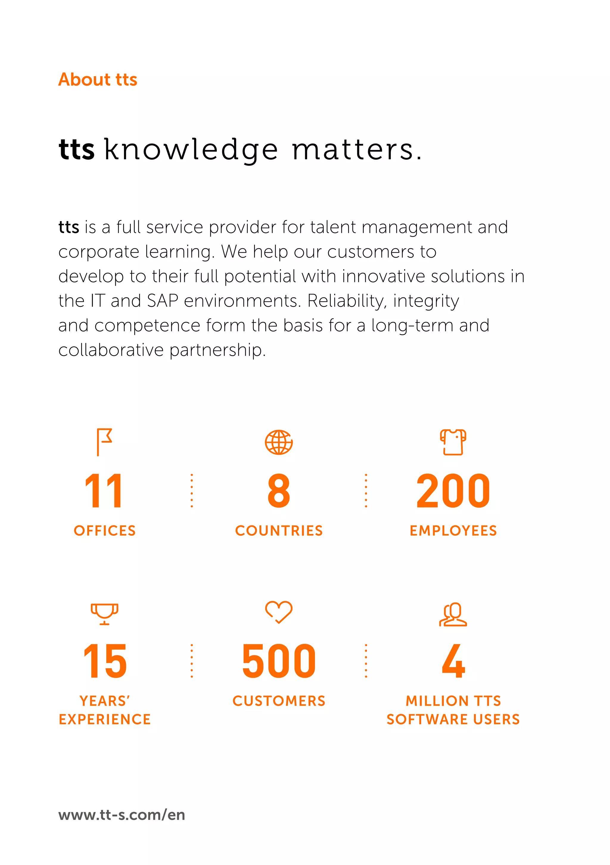 tts products and services | PDF