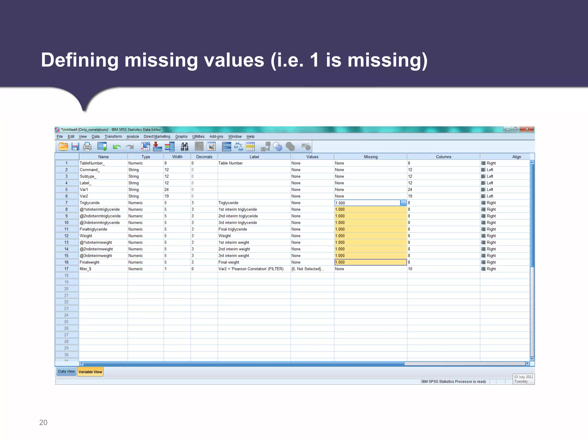 Tech Tip: Output Management System (OMS) in IBM SPSS Statistics | PDF