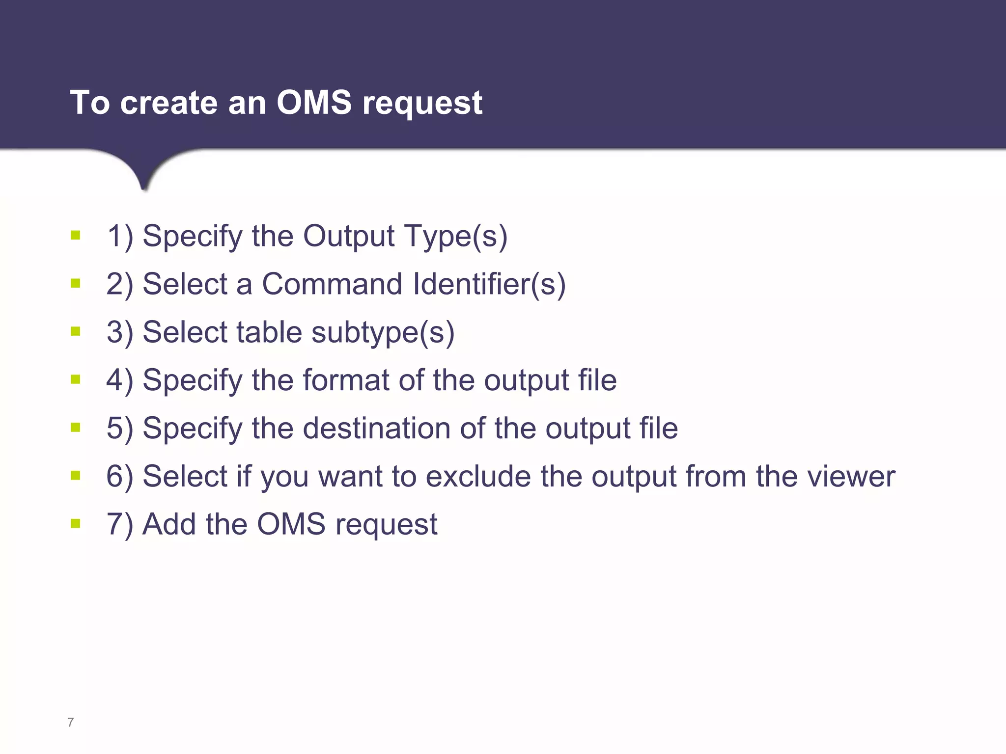 Tech Tip: Output Management System (OMS) in IBM SPSS Statistics | PDF