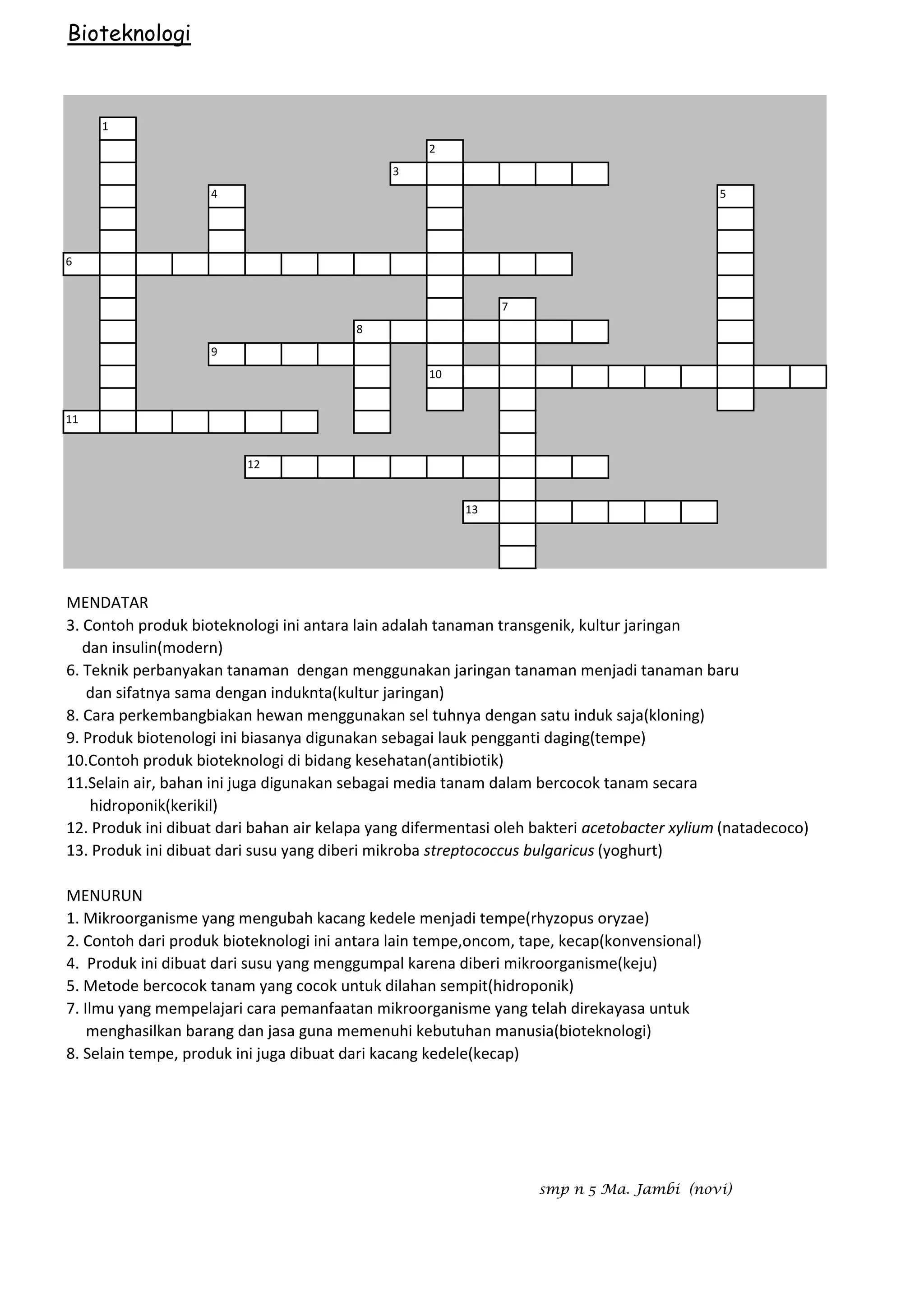 Tts biologi ipa kls9 smp | PDF
