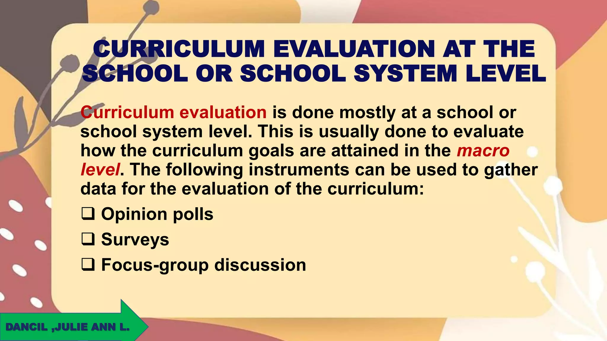 TTSCUR-GROUP-6-CURRICULUM-EVALUATION-FINAL (1).pptx