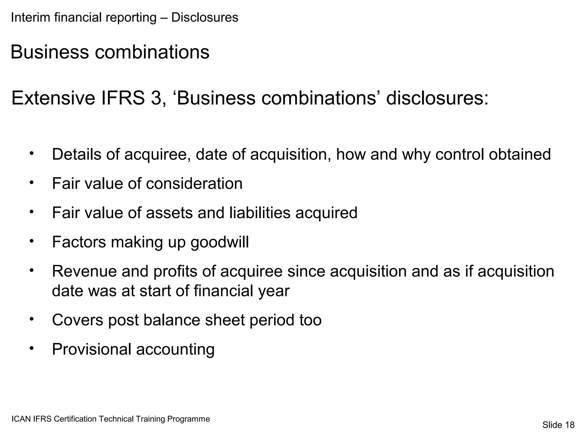 Fs disclosures interim & segment reporting | PPT