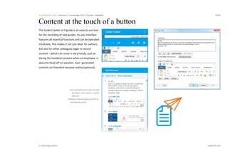 Tts performance suite brochure | PPT