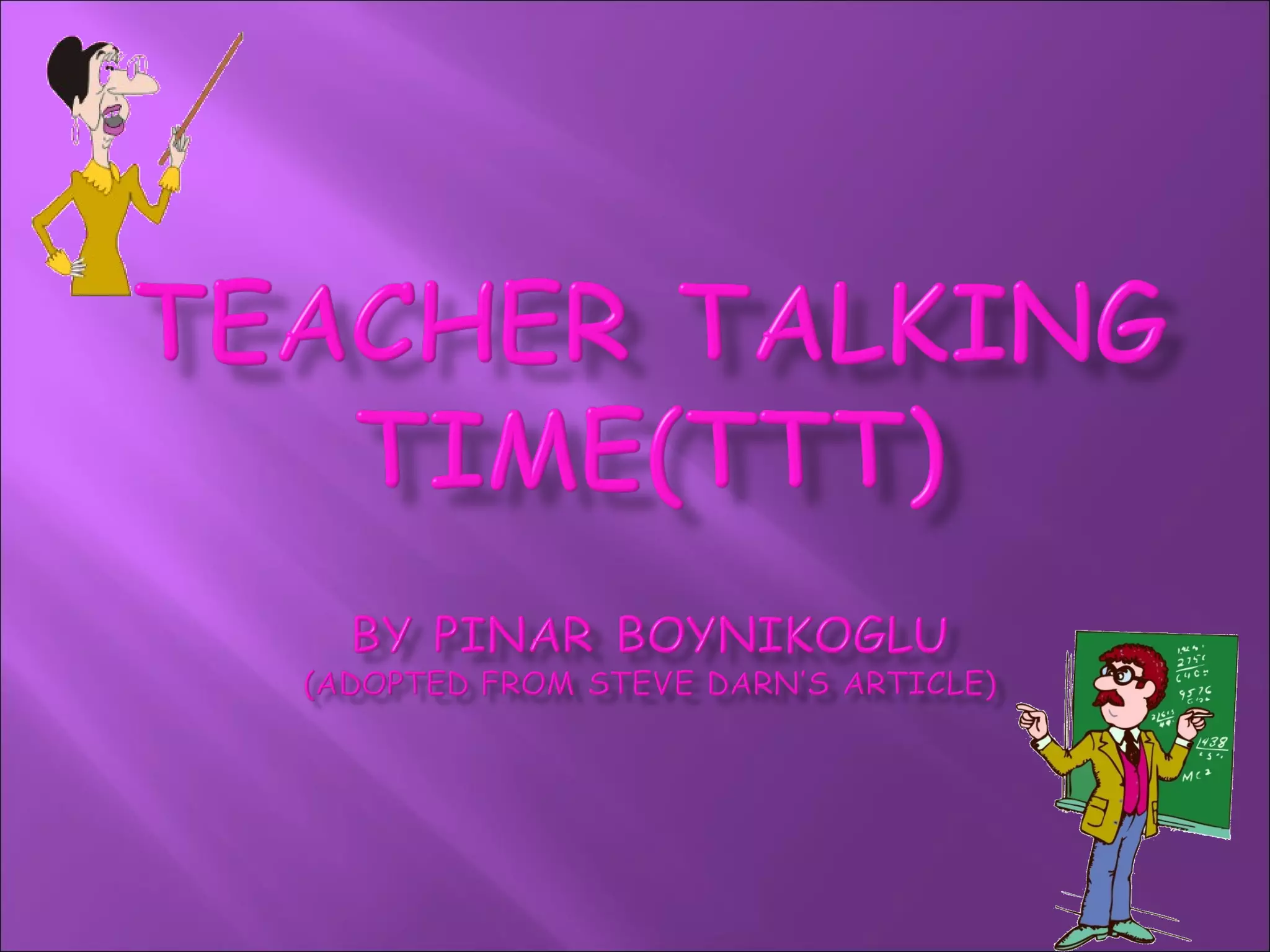 Teacher Talk Time | PPT