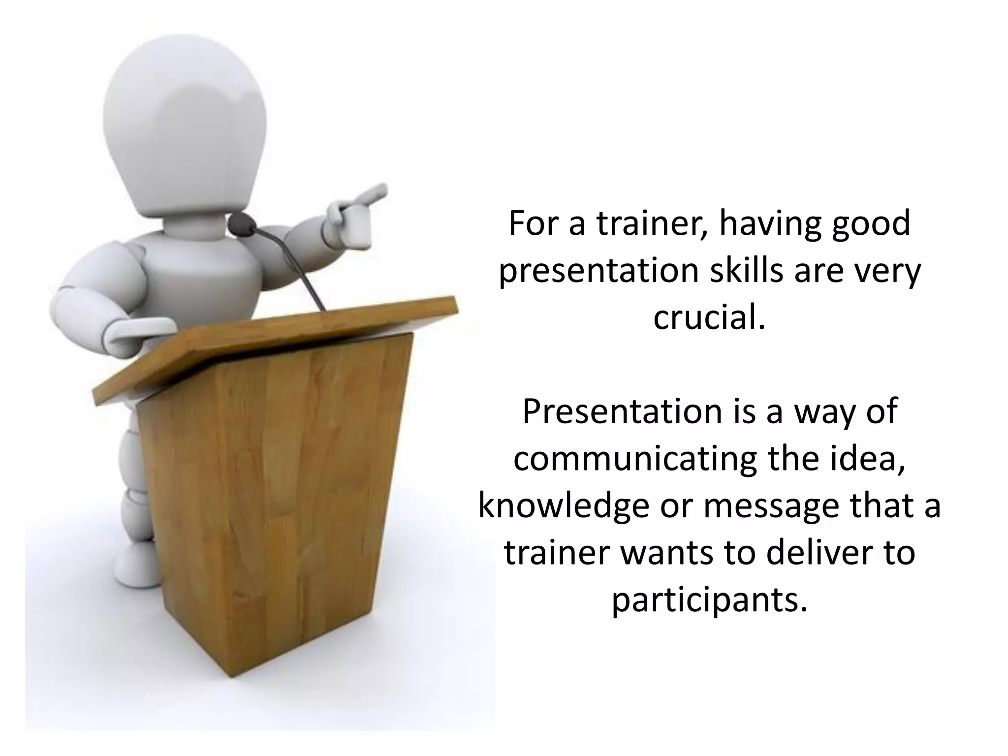 Train the trainer | PDF