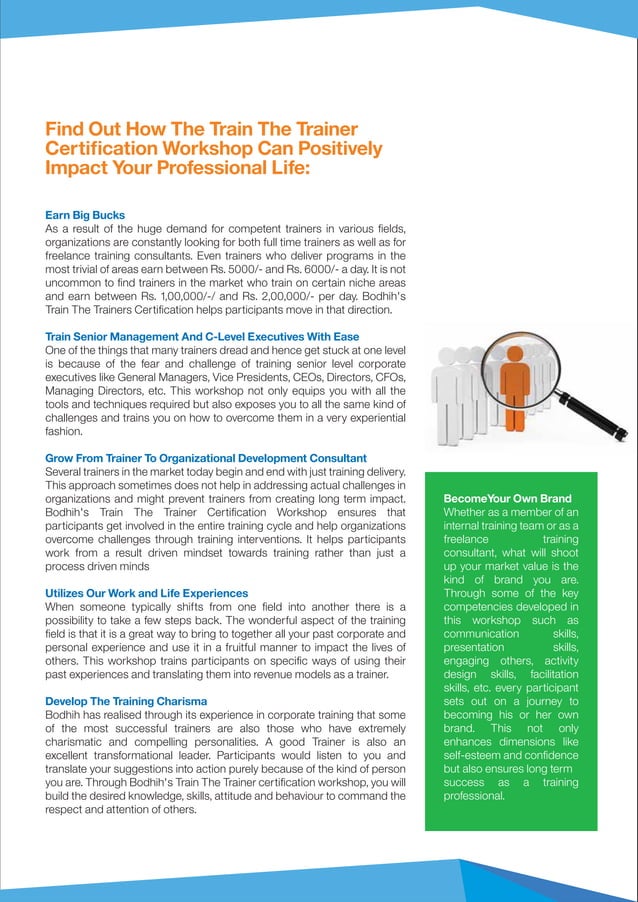 Trainthetrainer Certification | PDF