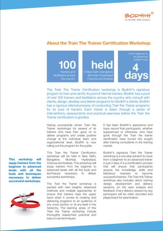 Trainthetrainer Certification Pdf