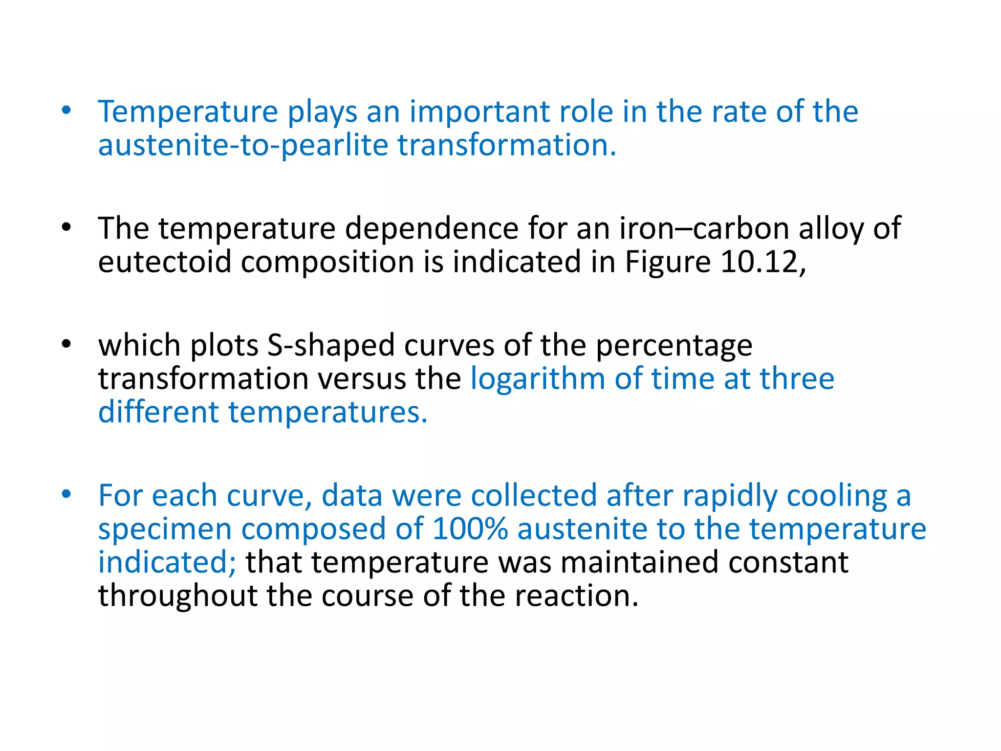 Ttt cct diagrams | PPTX | Chemistry | Science