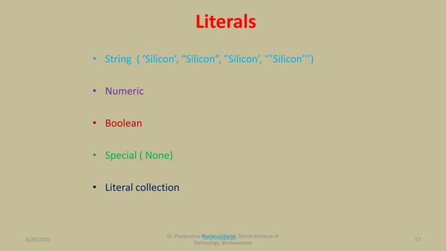 Python-Introduction-slides-pkt | PDF | Operating Systems | Computer Software and Applications