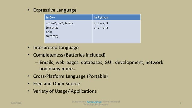 Python-Introduction-slides-pkt | PDF | Operating Systems | Computer ...