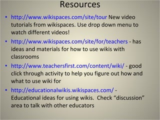 Wikispaces-Basic | PPT