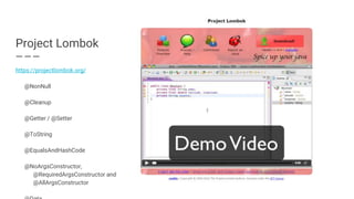Code Generation with Groovy, Lombok, AutoValue and Immutables - Ted's Tool Time | PPT