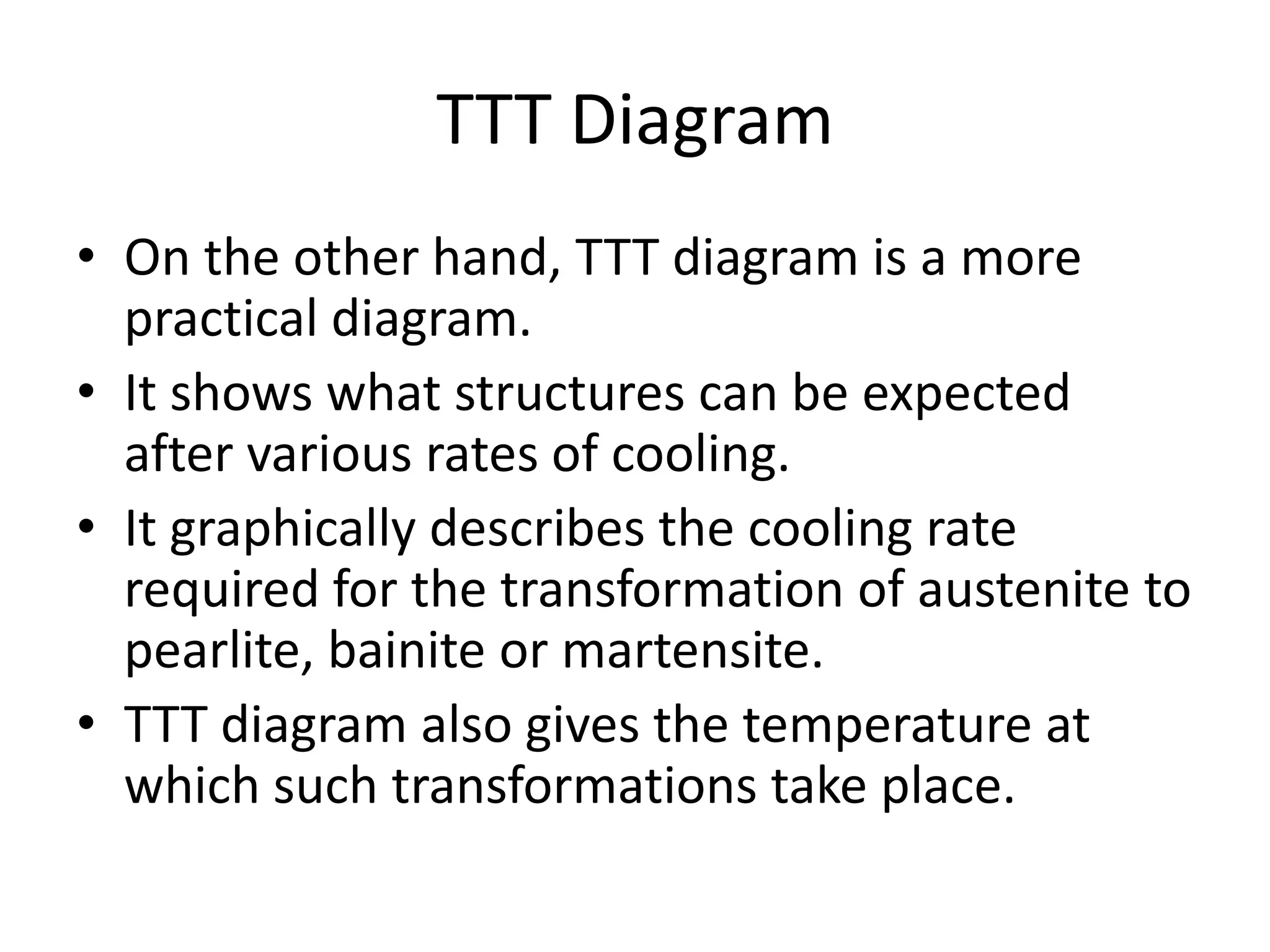 TTT diagram | PPTX