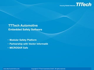 TTTech automotive-overview | PPT