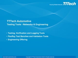 TTTech automotive-overview | PPT