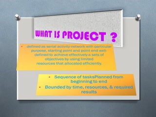 Ttth3843 multimedia project management | PPT